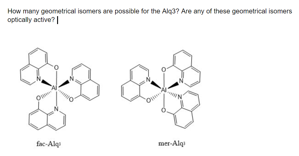 Solved How many geometrical isomers are possible for the | Chegg.com