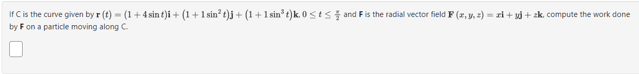 Solved If C is the curve given by | Chegg.com