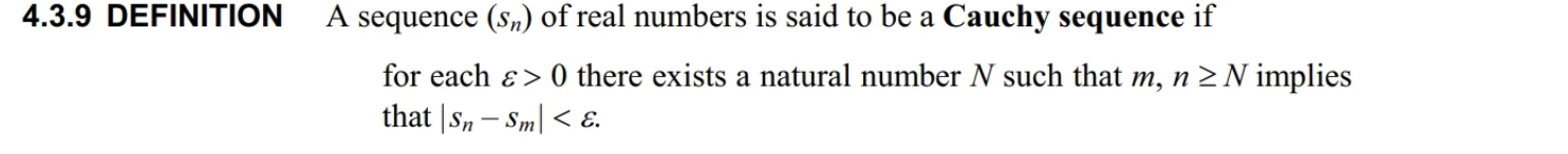 Solved 2) Let (an) and (bn) be Cauchy sequences. Using only | Chegg.com
