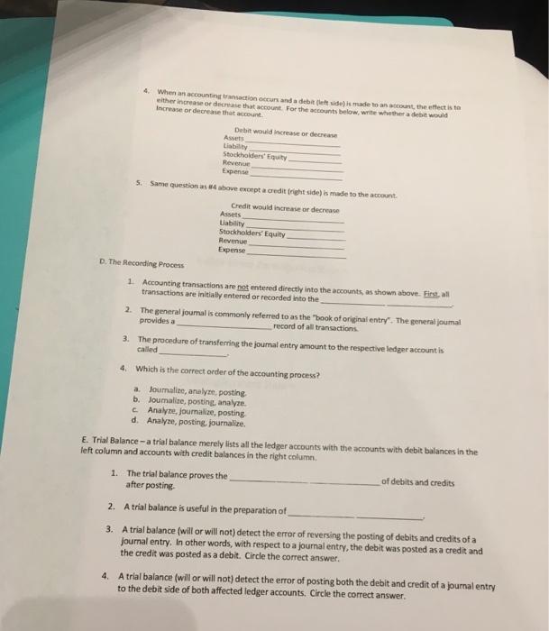 Solved 3. In the expanded accounting equation, retained | Chegg.com