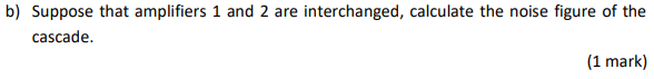 Solved Consider a source with equivalent noise temperature | Chegg.com