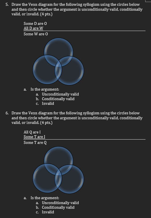 Syllogism Solving Technique Using Venn Diagram Syllogism Dia