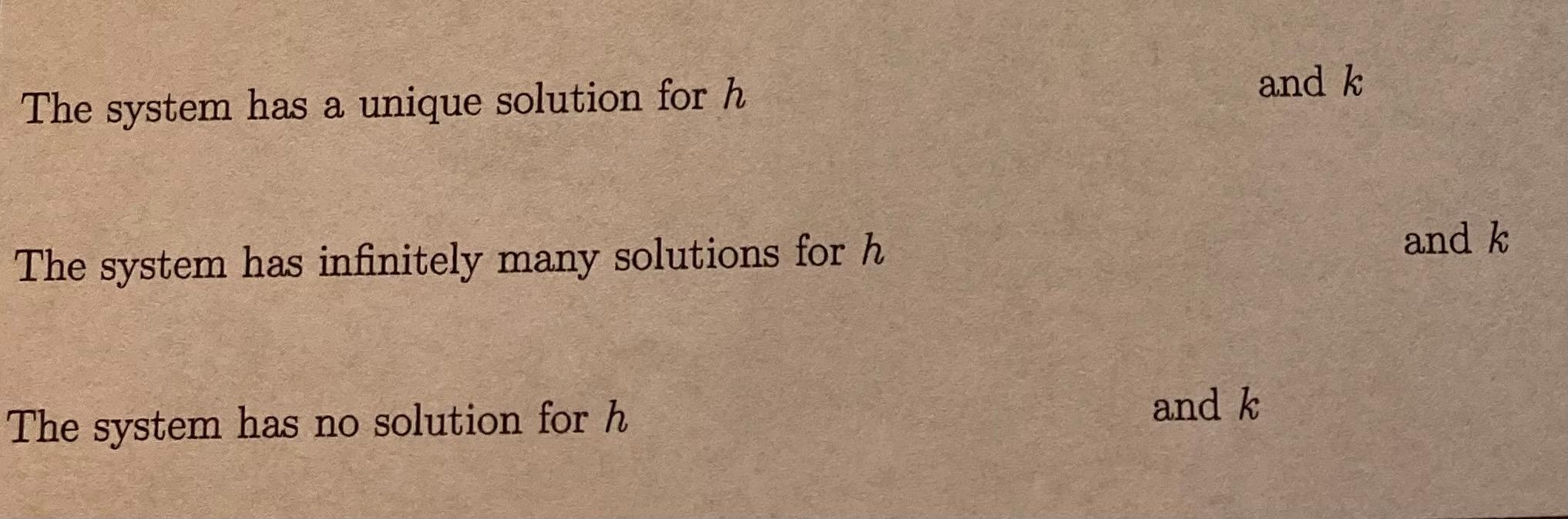 Solved 2. (7 points) Consider the following linear system: | Chegg.com