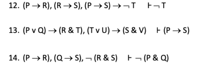 Solved Provide a valid derivation for each sequent. All | Chegg.com