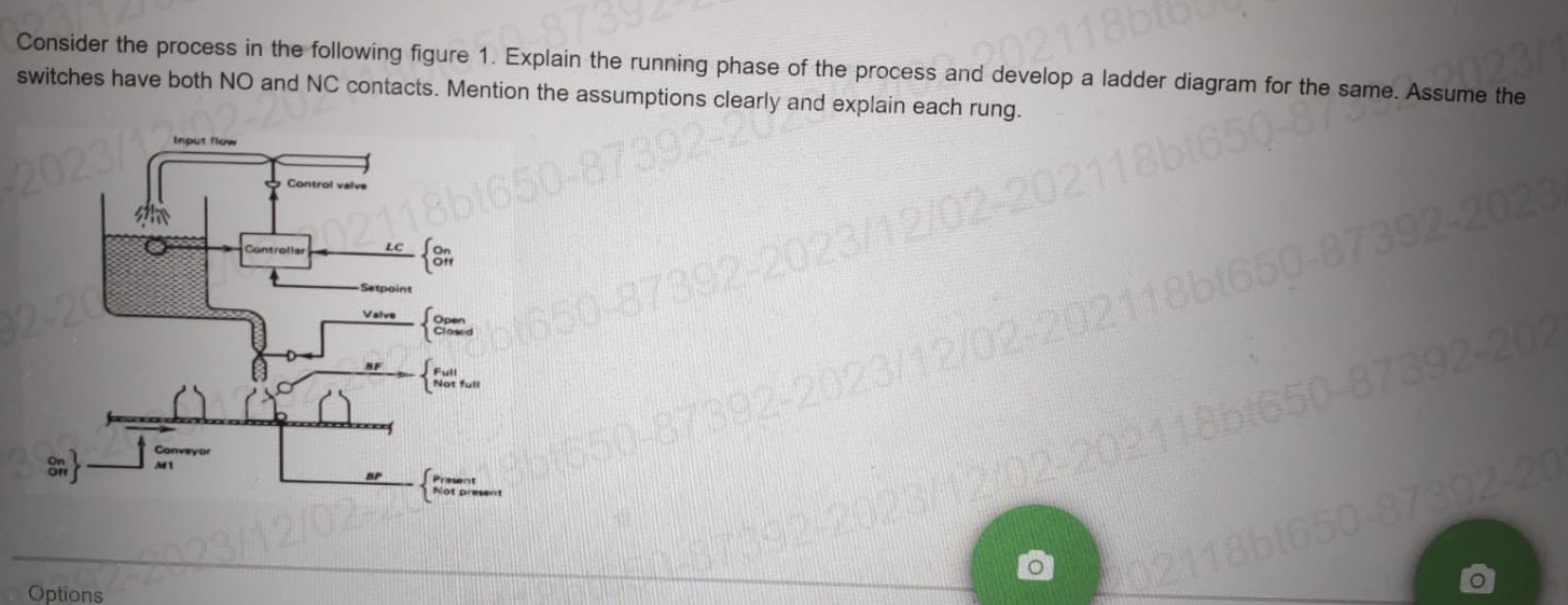 Solved Consider the process in the following figure 1. | Chegg.com
