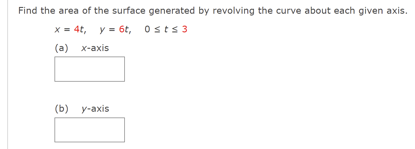 Solved Find the area of the surface generated by revolving | Chegg.com