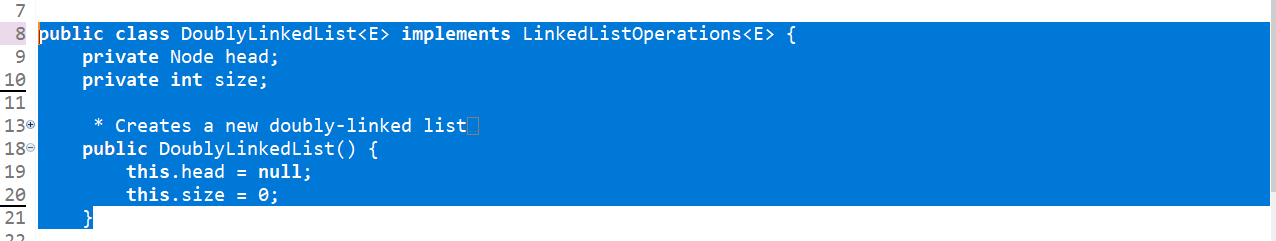 Solved 7 8 Public Class Doublylinkedlist Implements 