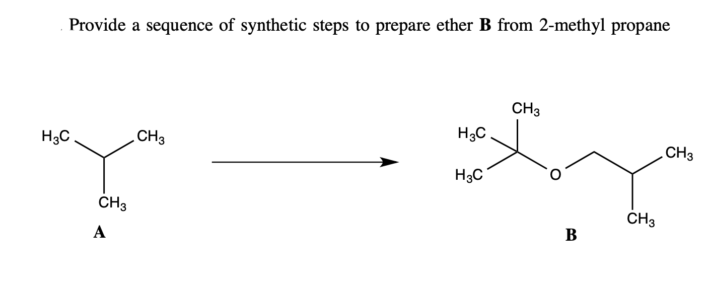 Solved Provide a sequence of synthetic steps to prepare | Chegg.com