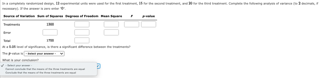 necessary). If the answer is zero enter " 0 ". | Chegg.com