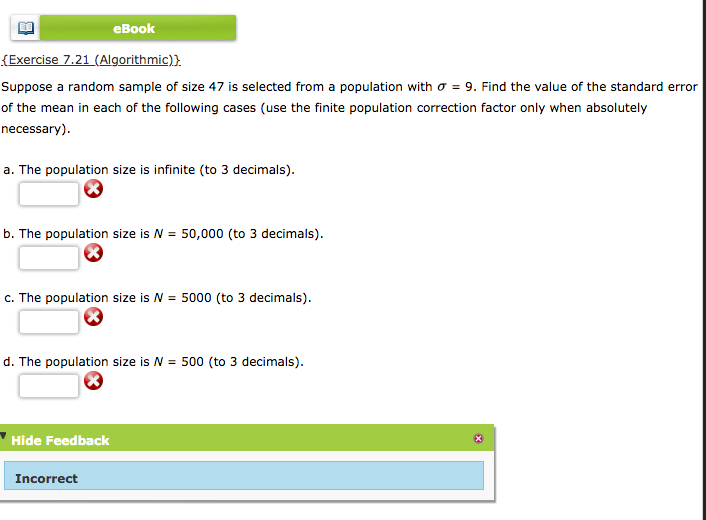 Solved eBook {Exercise 7.21 (Algorithmic)} Suppose a random | Chegg.com