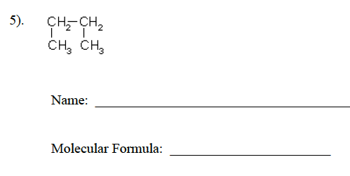 Solved .Name:Molecular Formula: | Chegg.com