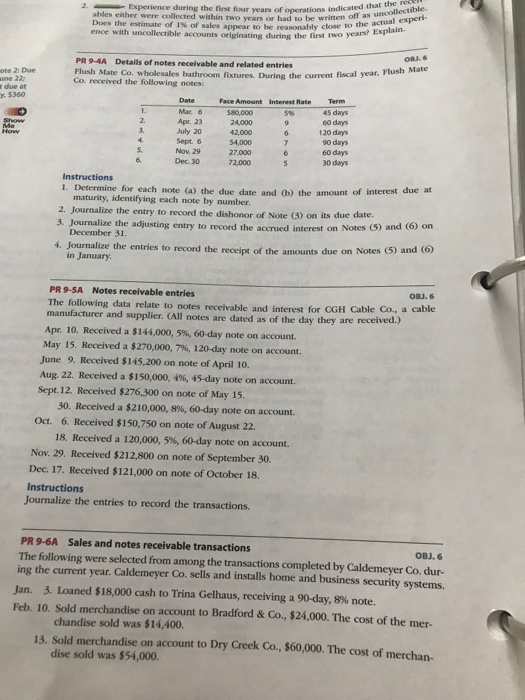 Solved URGENT : Hi, I need EX 9-1 through 29 and PR1A | Chegg.com Solved URGENT : Hi, I need EX 9-1 through 29 and PR1A | Chegg.com