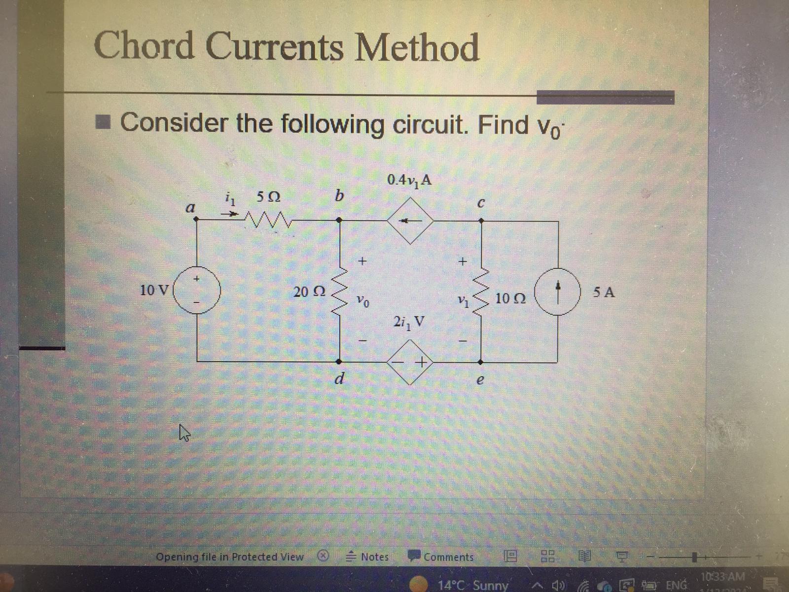 Solved solve it first by mesh method and then solve it by | Chegg.com