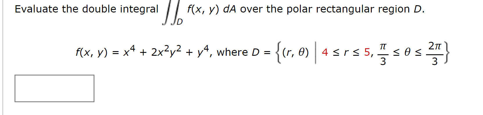Solved Evaluate the double integral SIK f(x, y) dA over the | Chegg.com