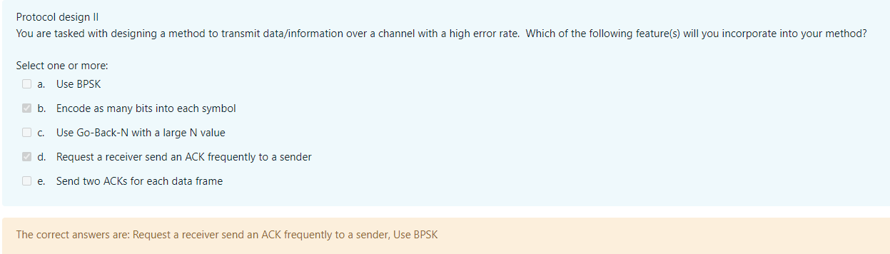 Solved Protocol design II You are tasked with designing a | Chegg.com