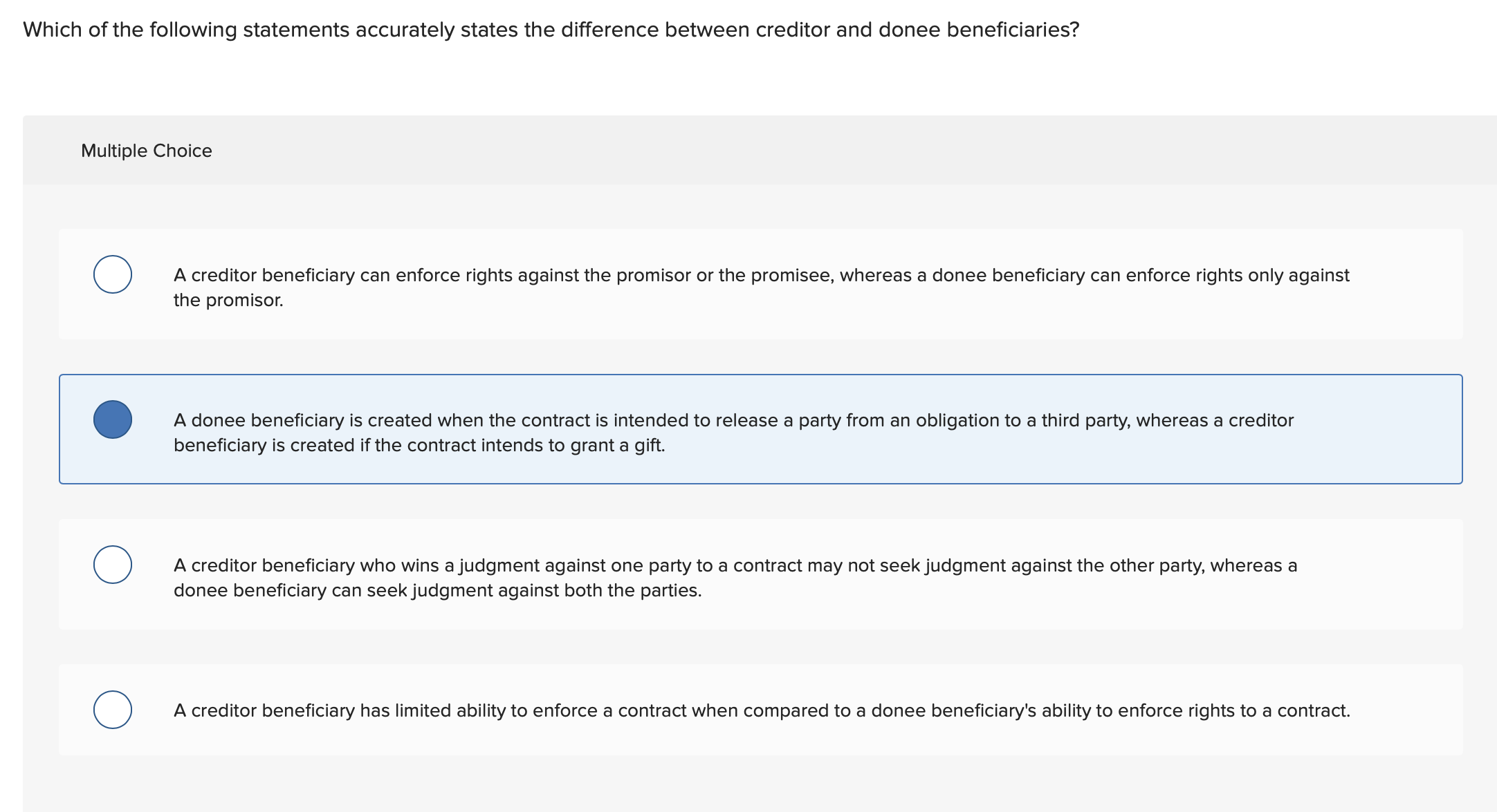 Solved Which of the following statements accurately states | Chegg.com