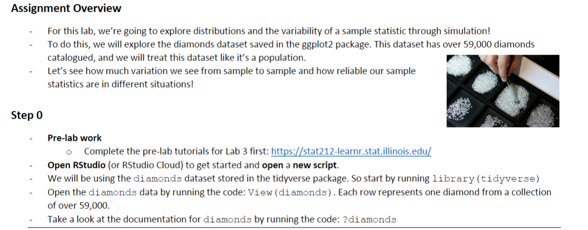 Solved Assignment Overview - For this lab, we're going to | Chegg.com