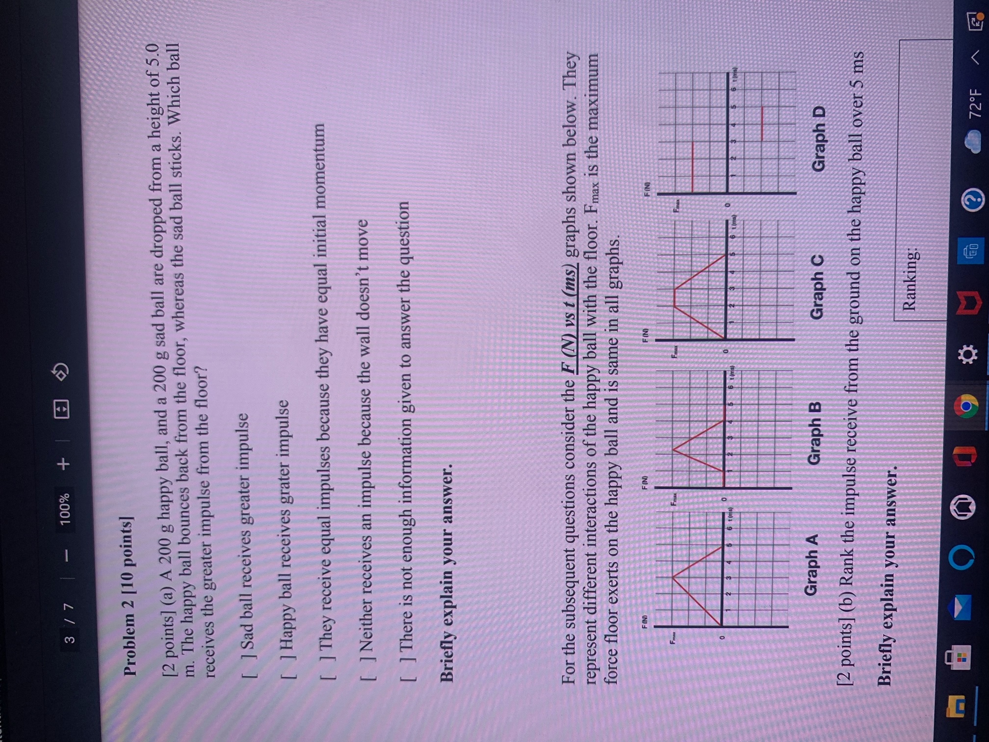 Solved Name For the remaining parts of the questions, assume | Chegg.com