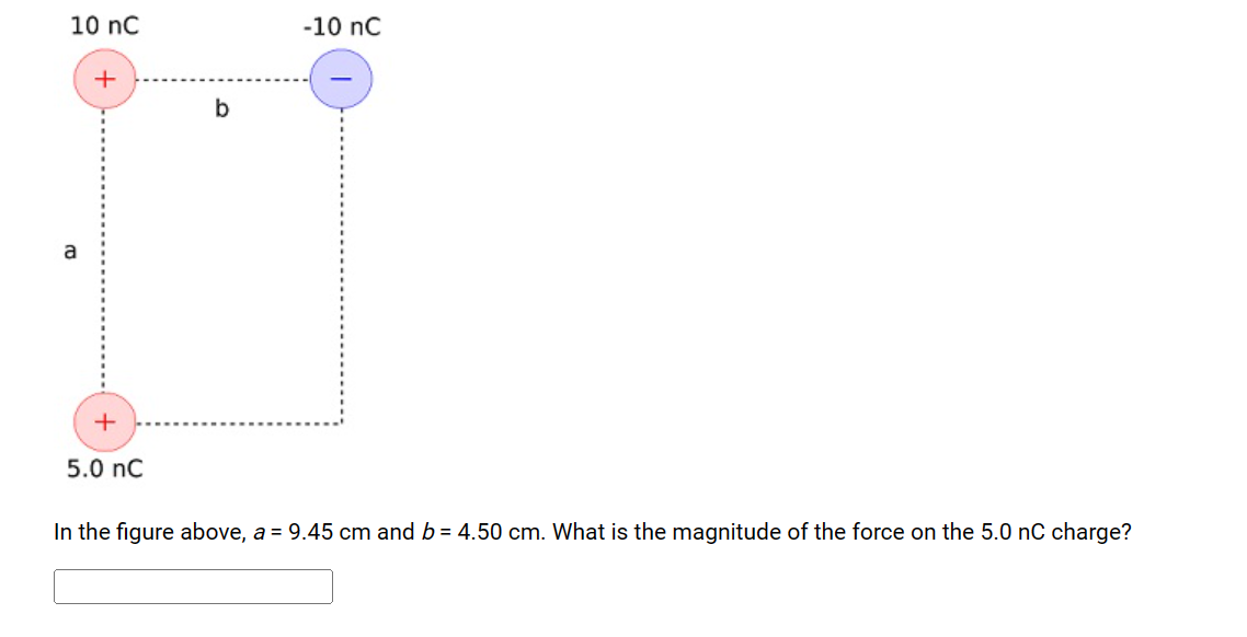 Solved In the figure above, a=9.45cm ﻿and b=4.50cm. ﻿What is | Chegg.com