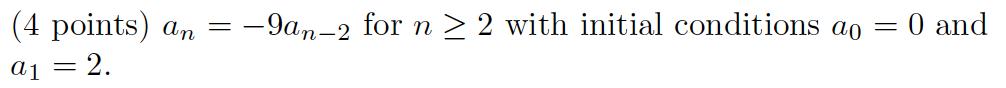 DISCRETE MATH Find a closed-form representation of | Chegg.com