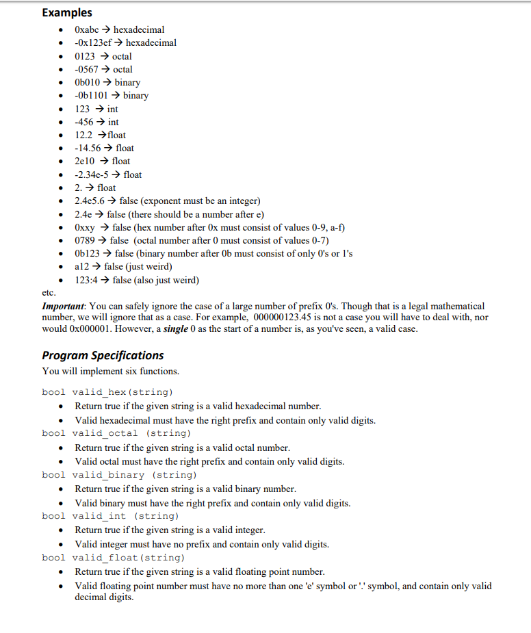 Solved Programming Project #04 This assignment is worth 30 | Chegg.com