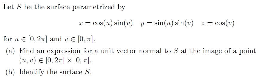 Solved Please show detailed stepsLet S ﻿be the surface | Chegg.com