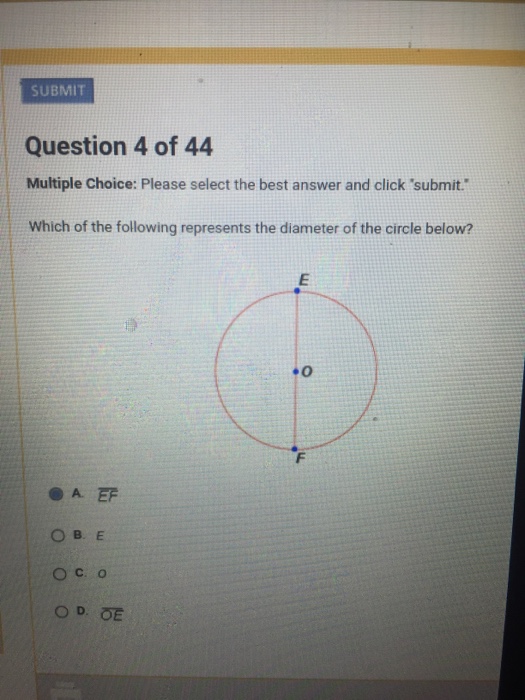Solved SUBMIT Question 4 of 44 Multiple Choice: Please | Chegg.com Solved SUBMIT Question 4 of 44 Multiple Choice: Please | Chegg.com