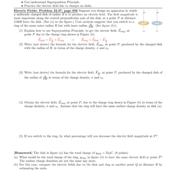 Solved Use/understand Superposition Principle. Practice the | Chegg.com