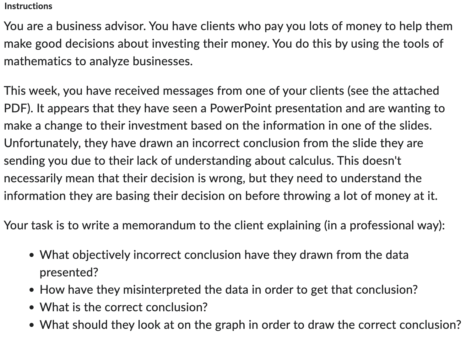 Analyze the graph and given description. Write | Chegg.com