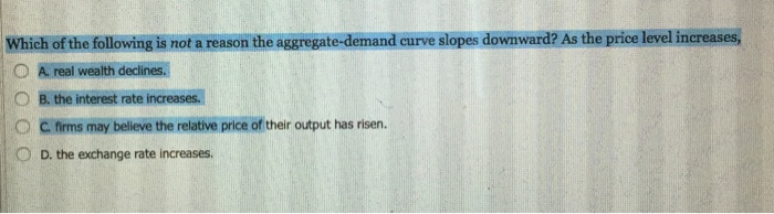 Solved Which of the following is not a reason the | Chegg.com