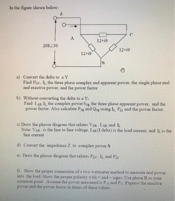 Solved In the figure shown below: 12+i9 208230 12+i9 12+i9 | Chegg.com