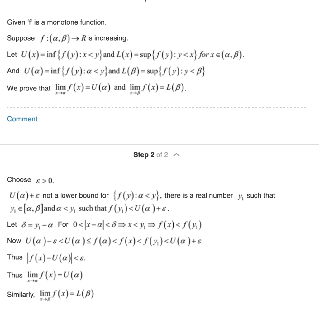 Solved 24. Let f : [a, b] → R be monotone. Prove that f has | Chegg.com