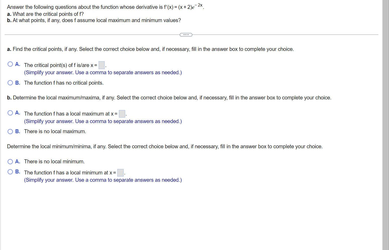 Solved Answer the following questions about the function | Chegg.com