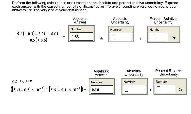 Solved Perform the following calculations and determine the | Chegg.com