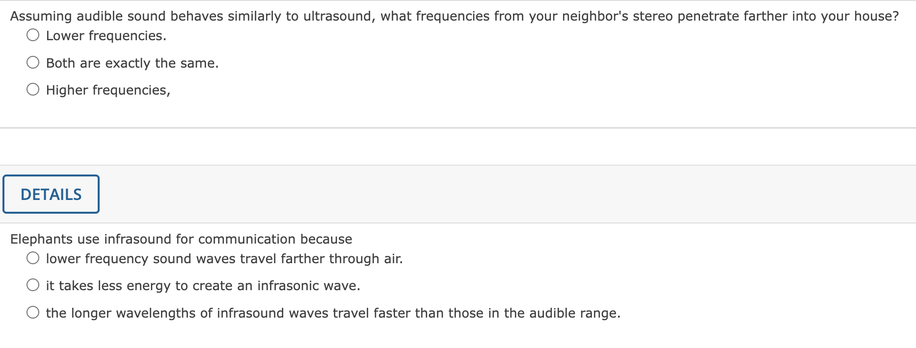 Solved Assuming audible sound behaves similarly to | Chegg.com