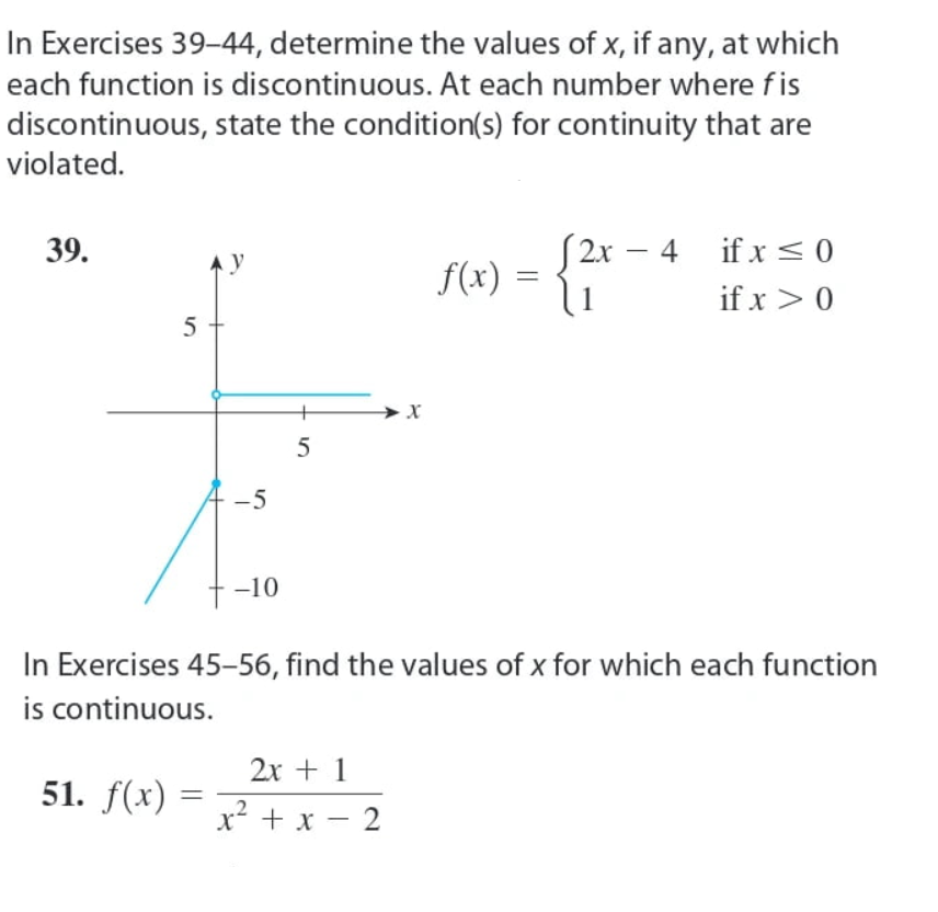 Solved In Exercises 39–44, determine the values of x, if | Chegg.com