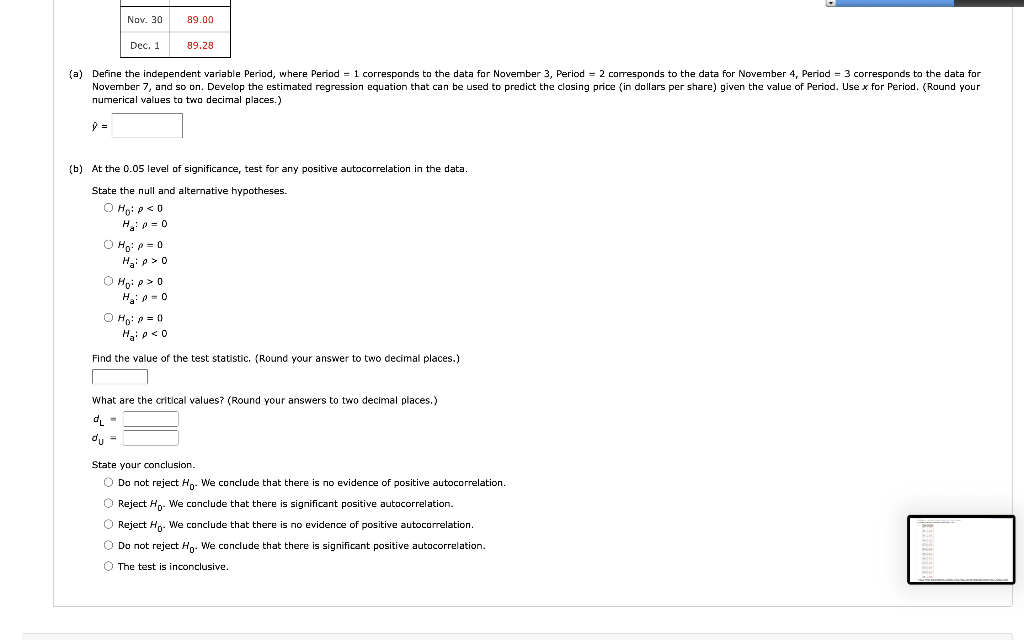 Solved A statistical program is recommended. You may need to | Chegg.com