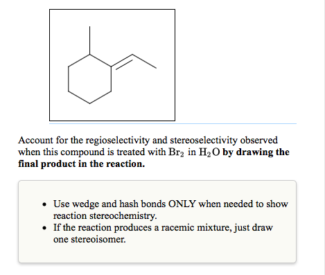 Solved Account for the regioselectivity and | Chegg.com