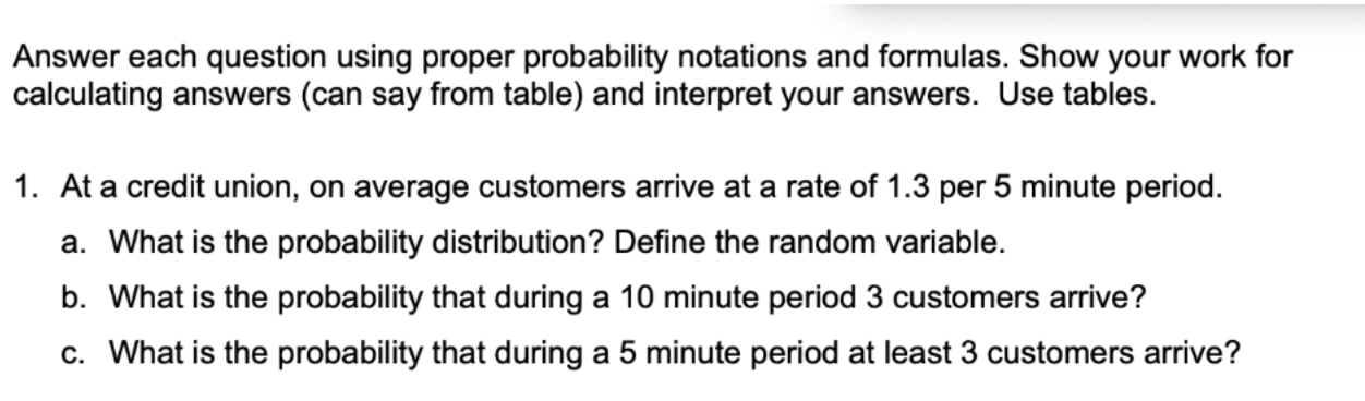 Solved Answer each question using proper probability | Chegg.com