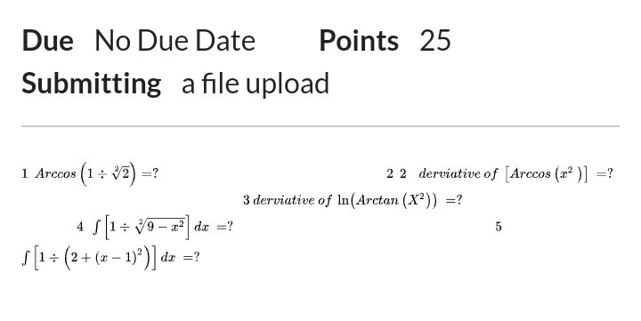Solved Due No Due Date Points 25 Submitting a file upload 1 | Chegg.com