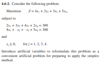 Solved 4.6-2. ﻿Consider the following problem.Maximize | Chegg.com