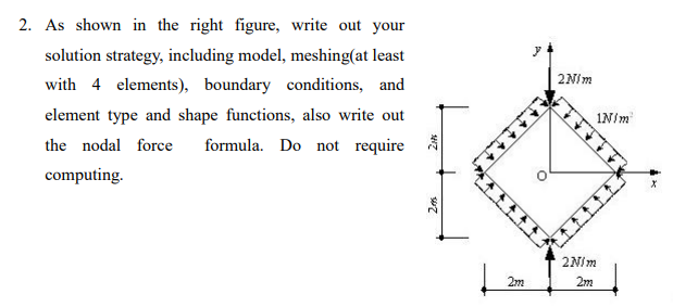 Solved 2Nim 2. As shown in the right figure, write out your | Chegg.com