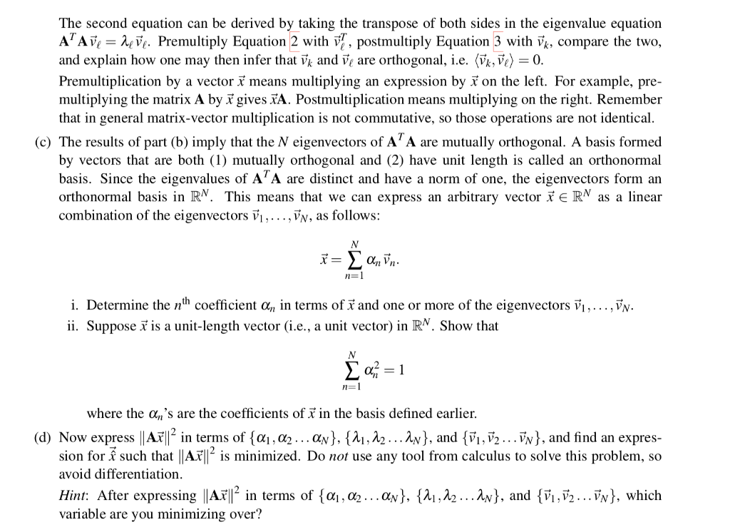 5. Constrained Least Squares Optimization In this | Chegg.com