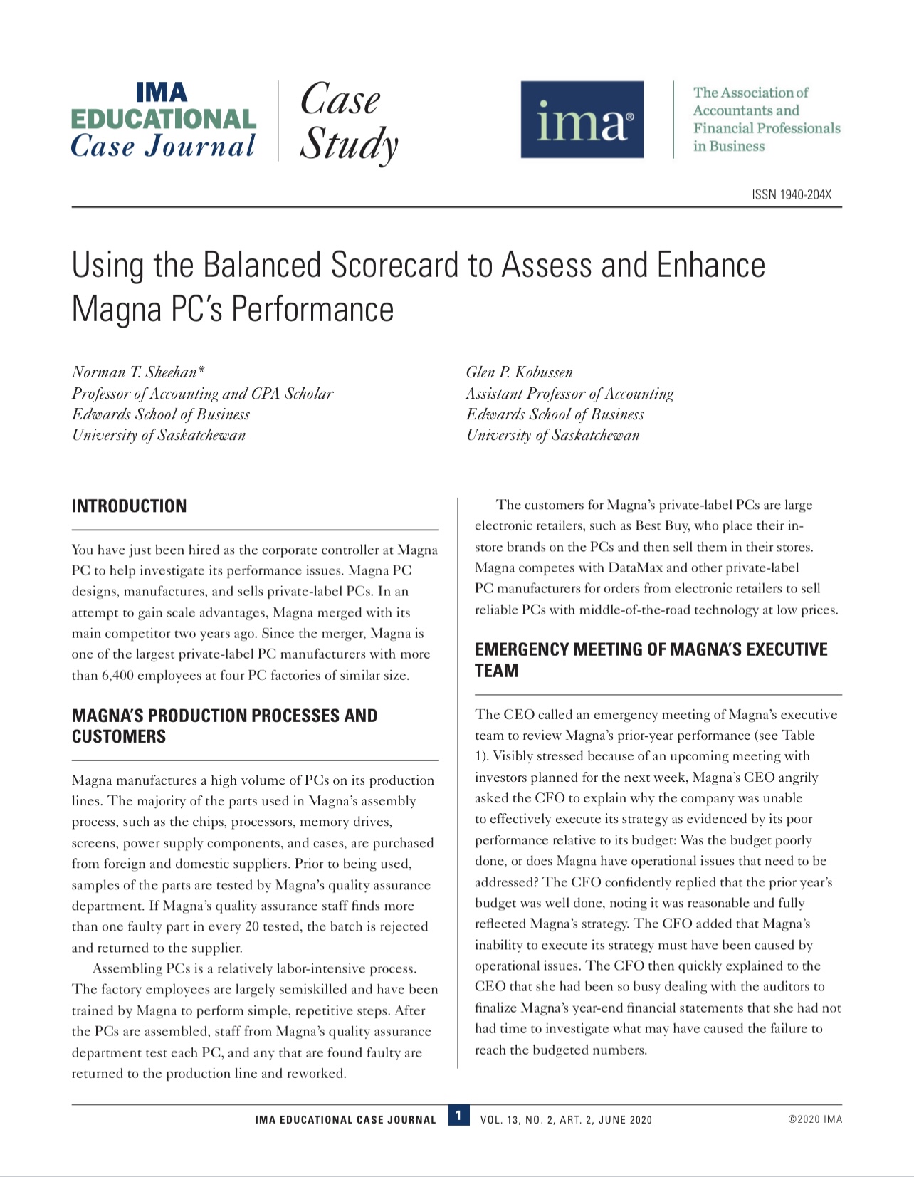 \begin{tabular}{c|c} IMA & Case \\ EDUCATIONAL & | Chegg.com