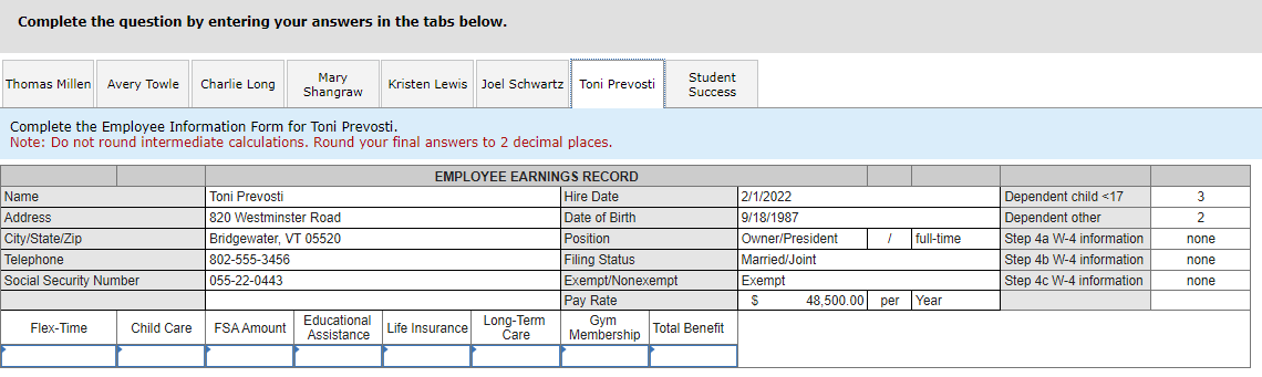 Complete the question by entering your answers in the | Chegg.com