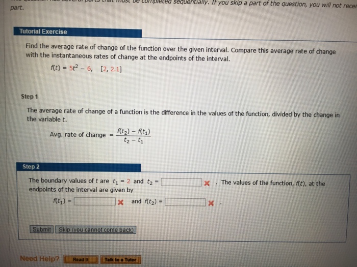 Solved Find the average rate of change of the function over | Chegg.com