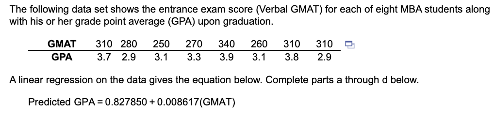 Solved A Calculate The Sst B Partition The Total Sum Of
