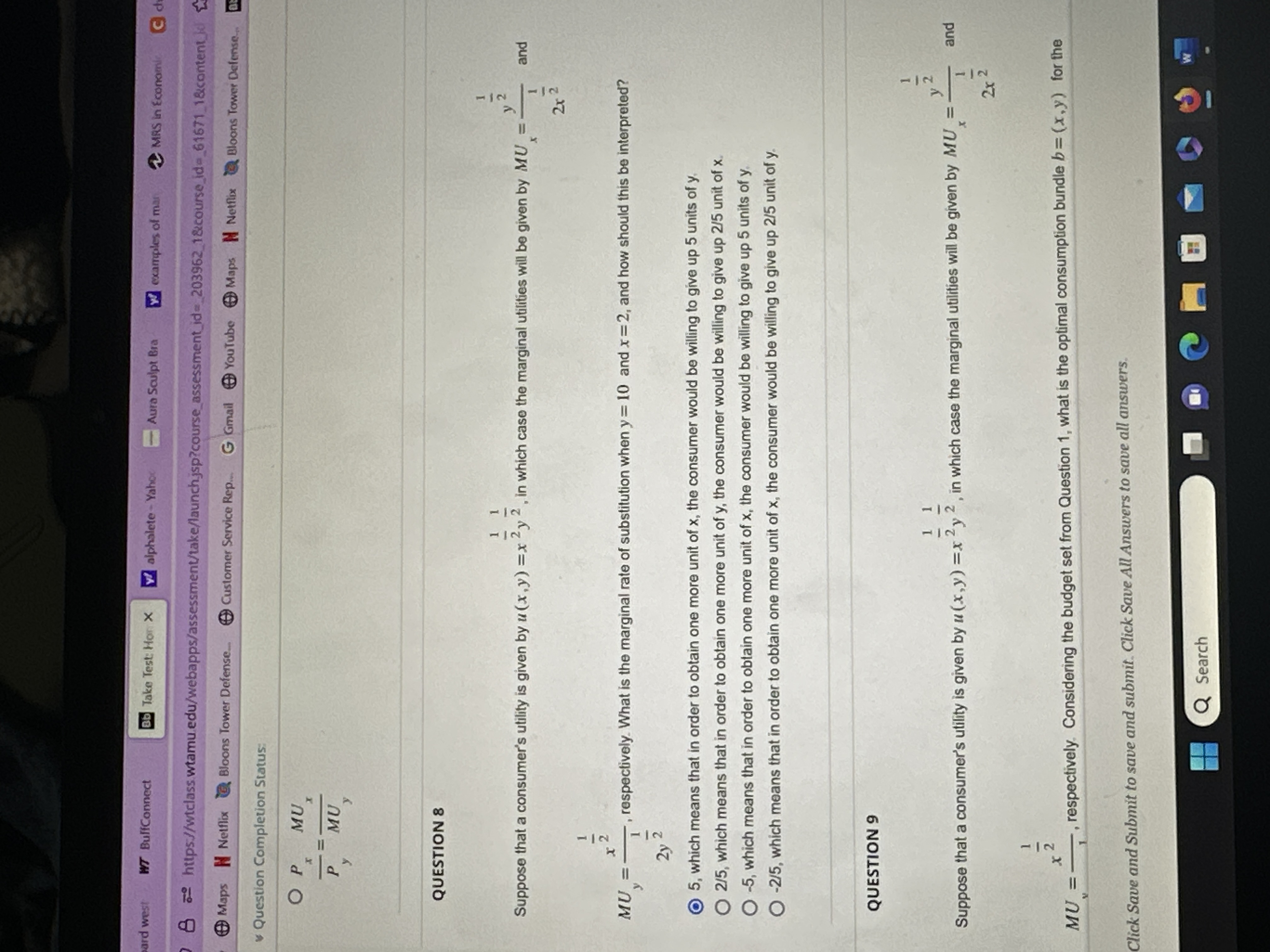 Solved )x)yQUESTION 8Suppose that a consumer's utility is | Chegg.com Solved )x)yQUESTION 8Suppose that a consumer's utility is | Chegg.com