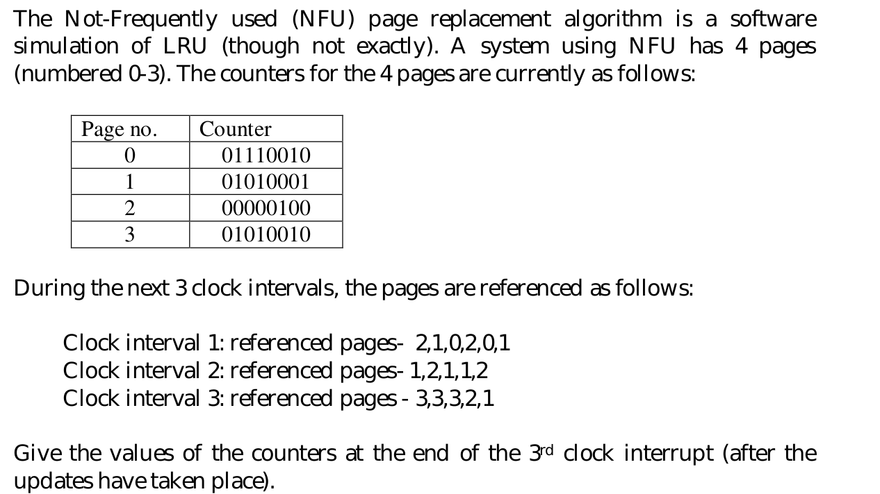 Solved A computer system implements LRU using the hardware | Chegg.com