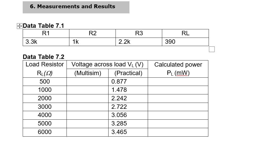 Solved R1 R2 3.3kohm 1 kohm R3 2.2kohm RL 390 ohm E 12V | Chegg.com